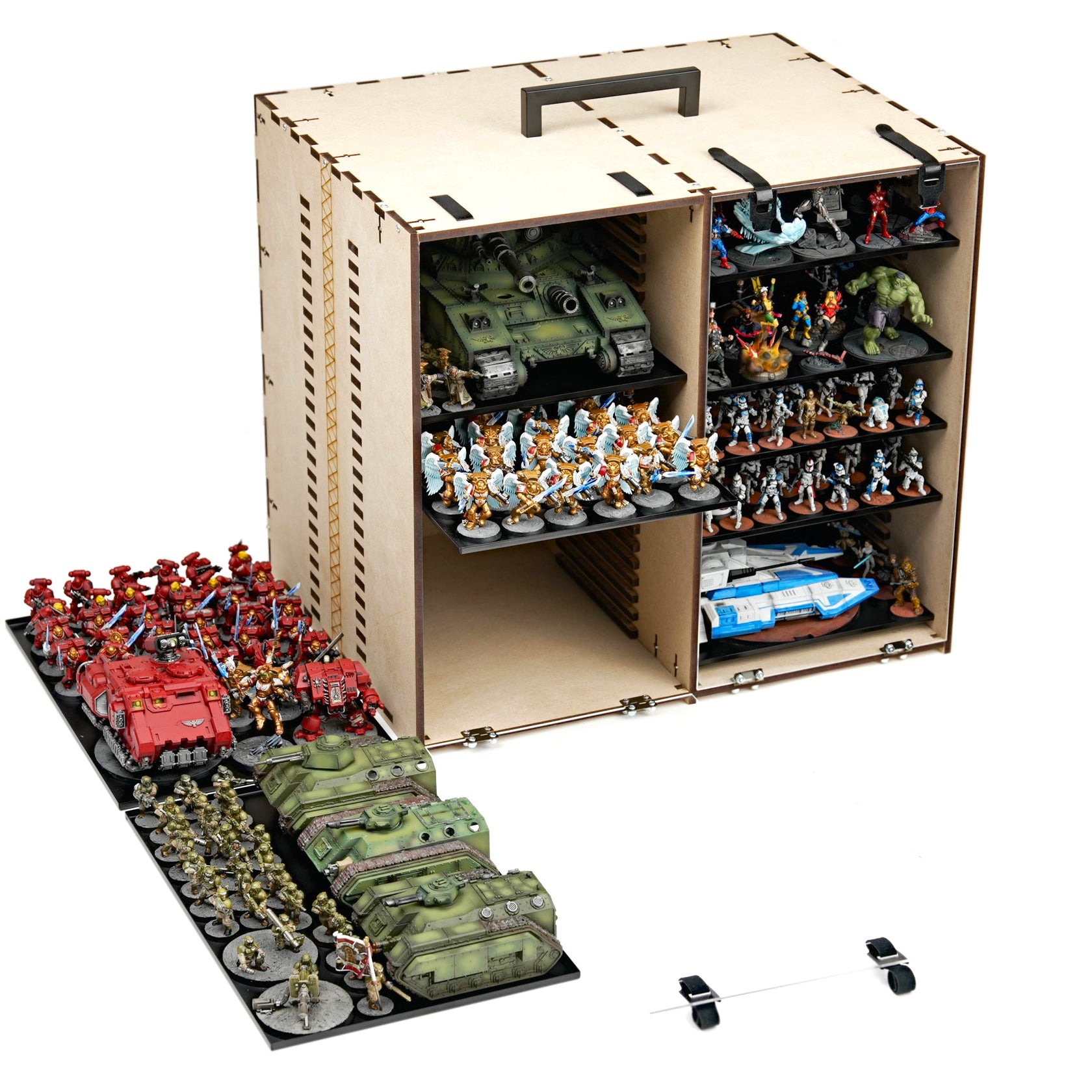 MagCase XL 2.0 MDF Magnetic Carrying Case / Display Case For Miniature ...